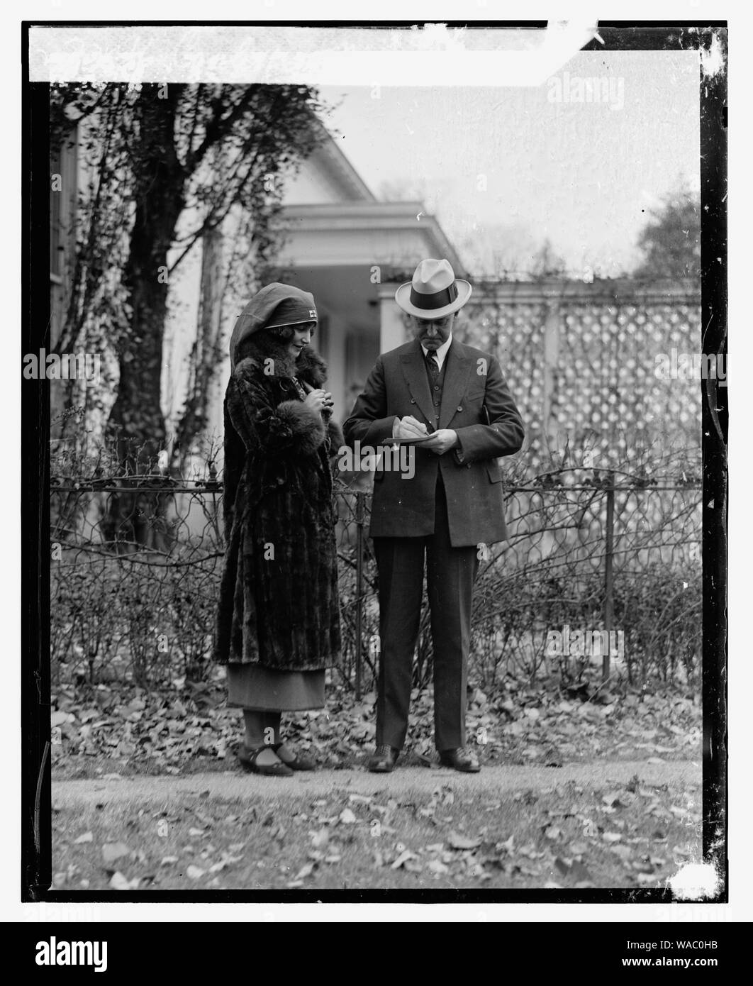 Coolidge & Miss Moffett, [11/8/23] Stock Photo - Alamy