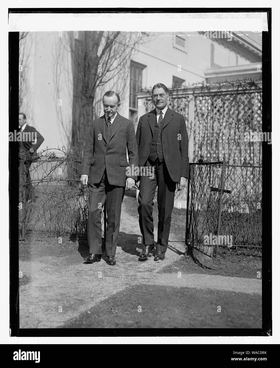 President calvin coolidge cabinet Black and White Stock Photos & Images ...