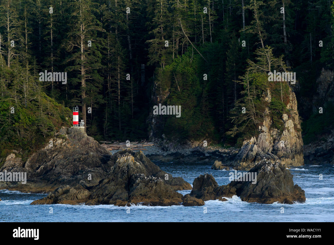 Whittlestone Point Light, Cape Beale, Port Alberni, Vancouver Island ...