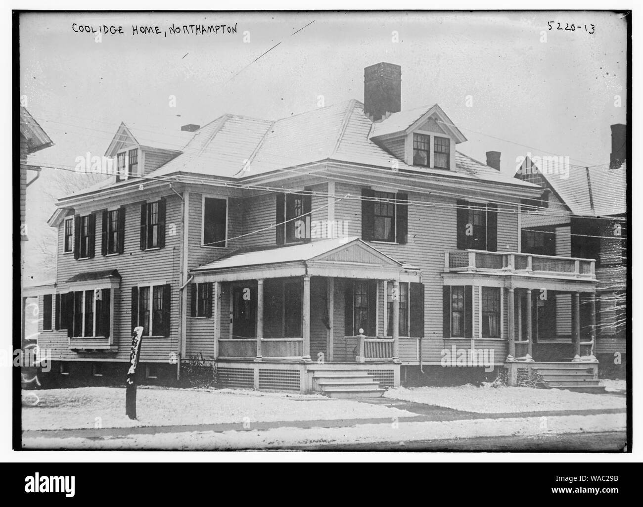 Coolidge home, Northhampton Stock Photo - Alamy