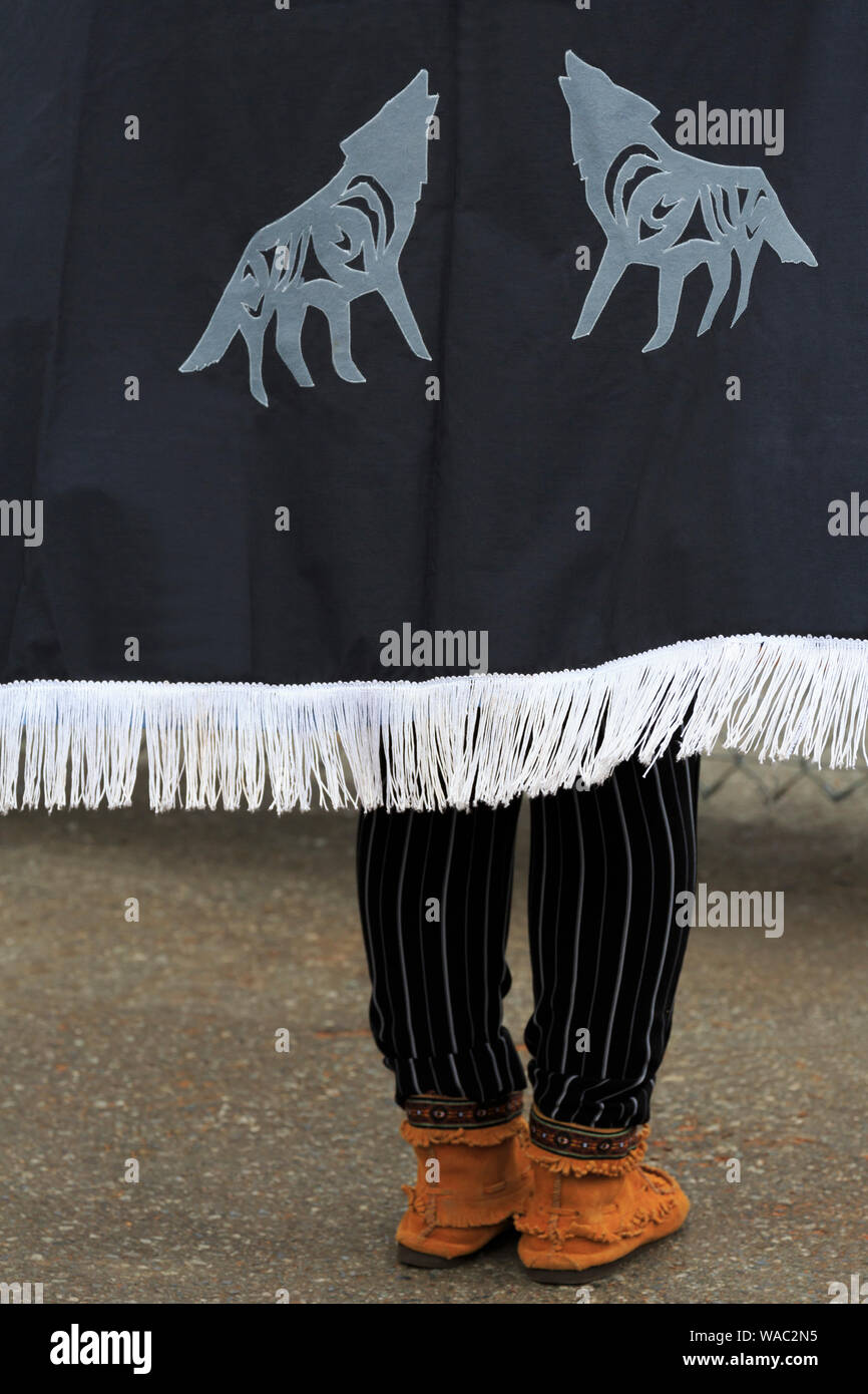First Nations dancer, Port Alberni, Vancouver Island, British Columbia ...