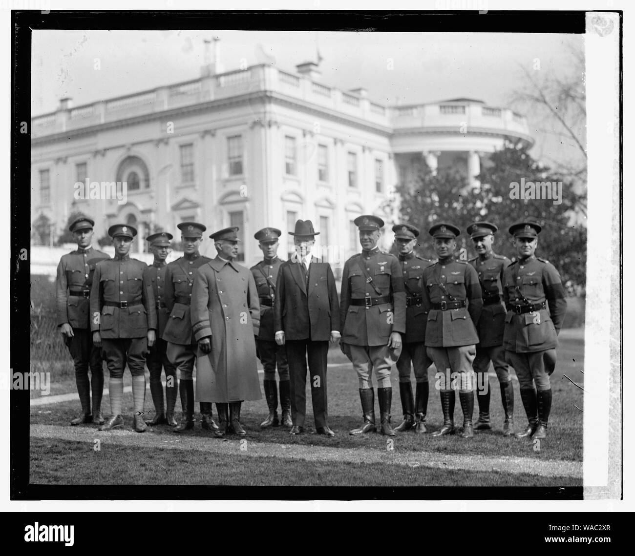Coolidge with Round the World fliers, 2/18/24 Stock Photo - Alamy
