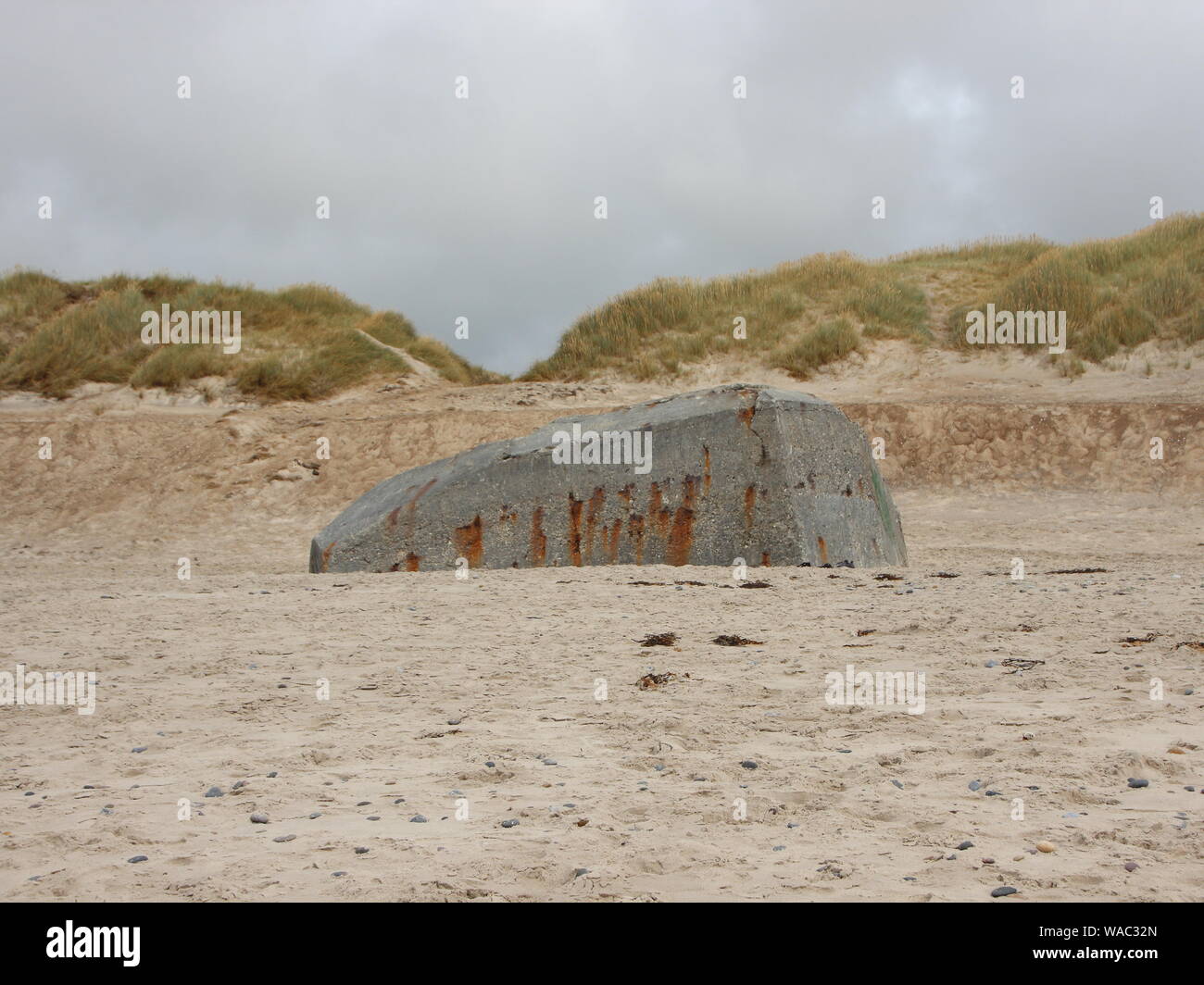 German bunker construction atlantic wall hi-res stock photography and ...
