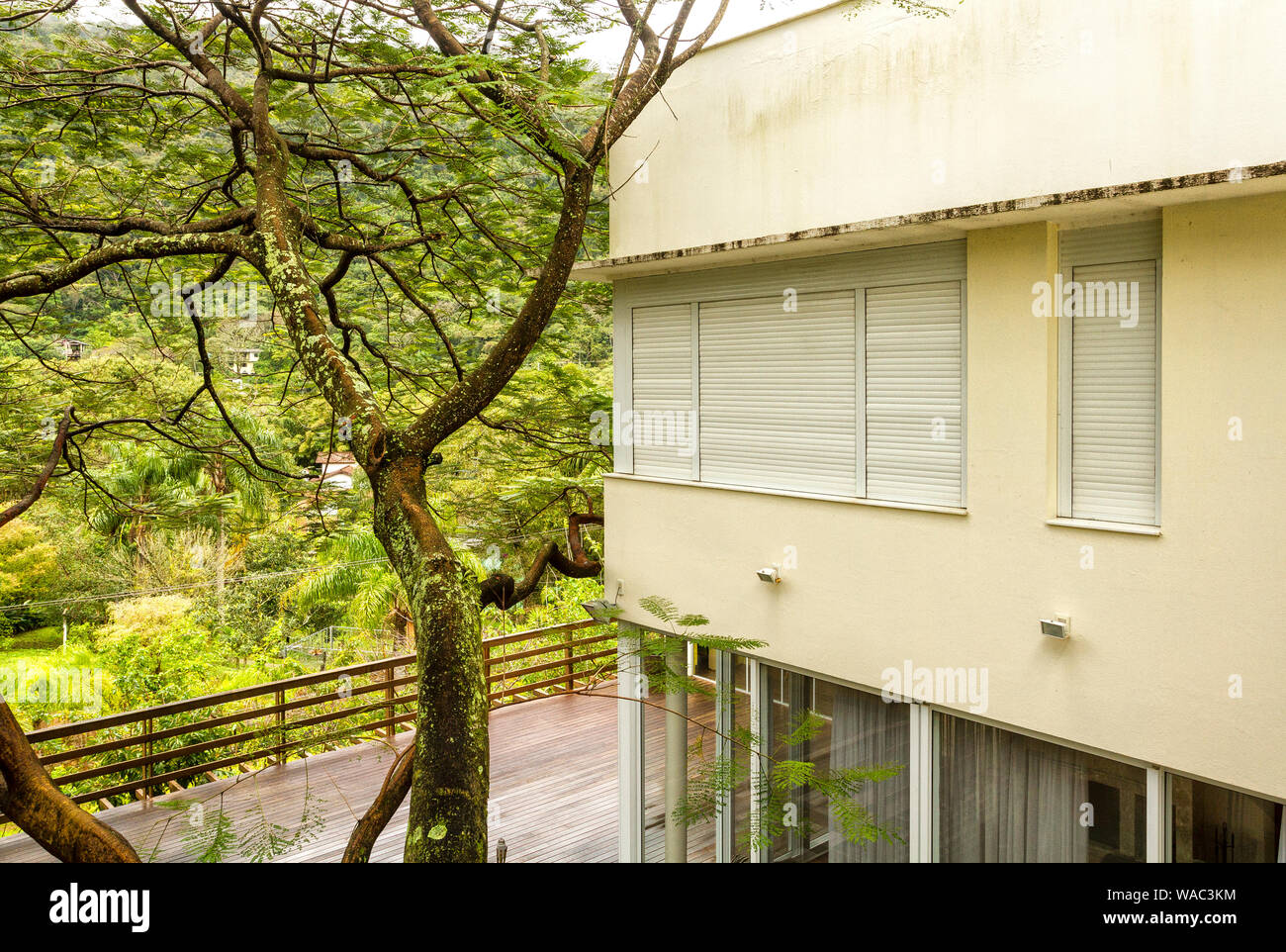 South Brazilian middle class house. Forianopolis Santa Catarina ...