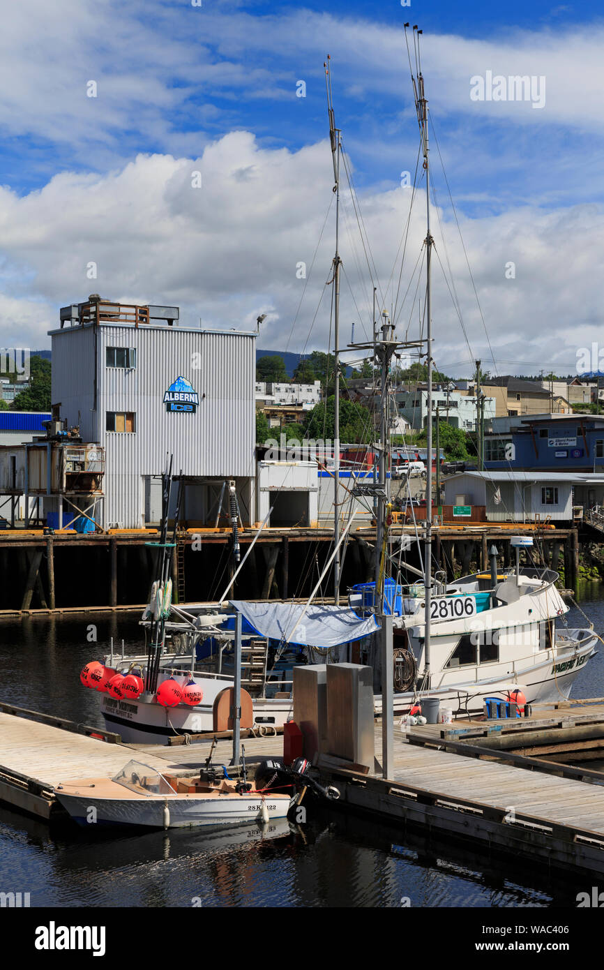 Harbour Quay, Port Alberni, Vancouver Island, British Columbia, Canada ...