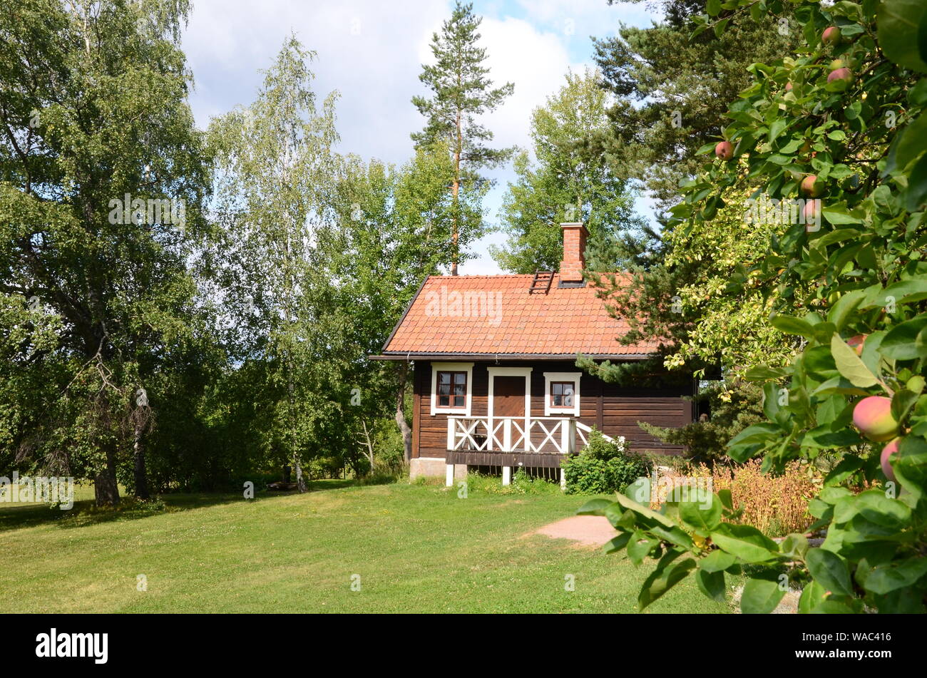Sauna building at 'Ainola', the home of Jean Sibelius, 287322 ...