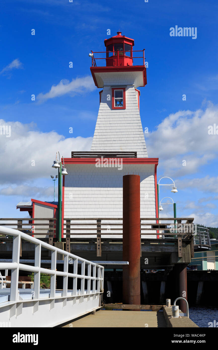 Lighthouse at the Maritime Discovery Museum, Port Alberni, Vancouver ...