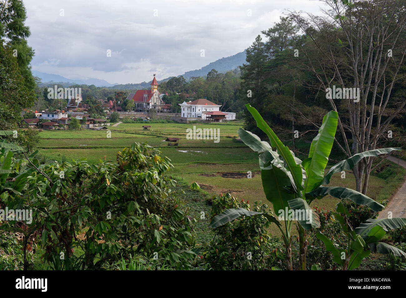 Traditional Alang rice barn, Rantepao, Tana Toraja, South Sulawesi ...