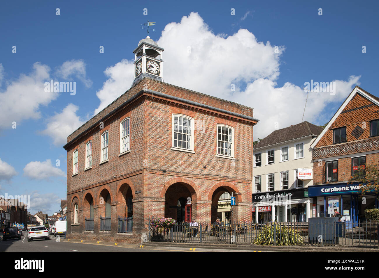 Reigate high street and the old town hi-res stock photography and ...
