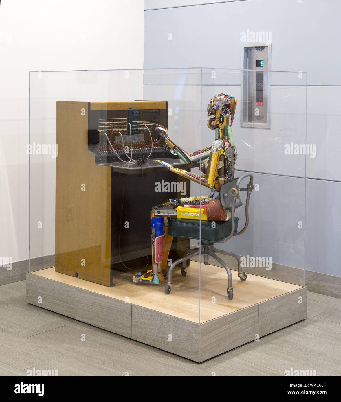 Leo Sewell was commissioned by Harry Lerner in 1987 to create this ...