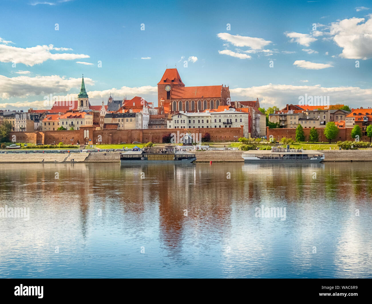 Vistula river torun panorama poland hi-res stock photography and images ...