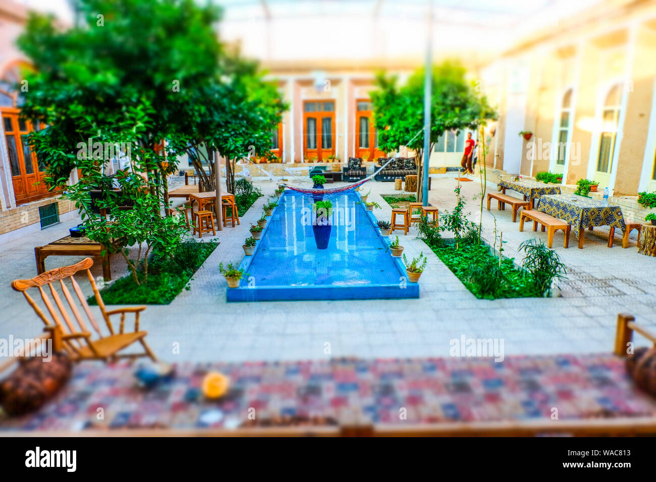 Interior courtyard views hi-res stock photography and images - Alamy