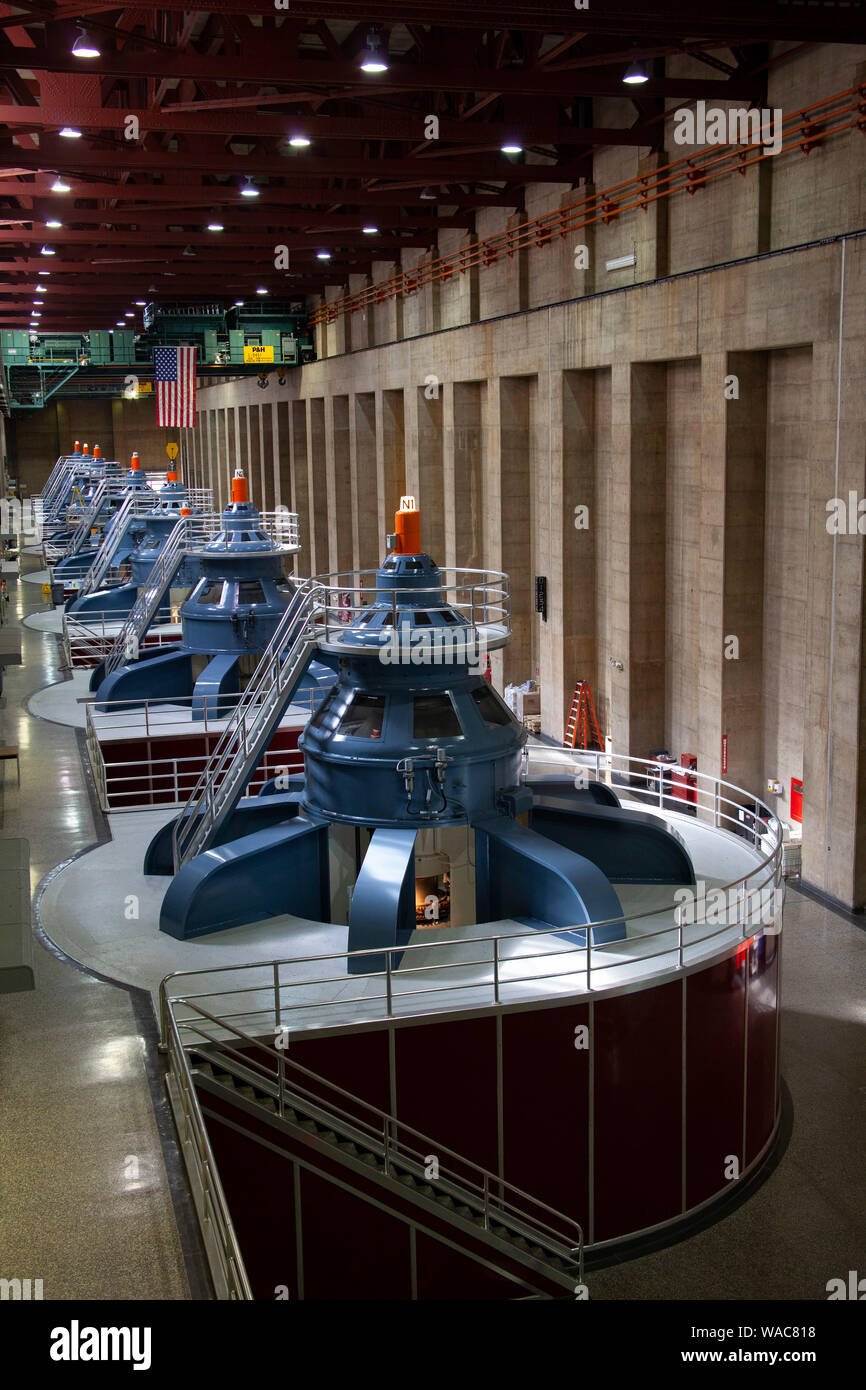 Hoover dam turbine hi-res stock photography and images - Alamy