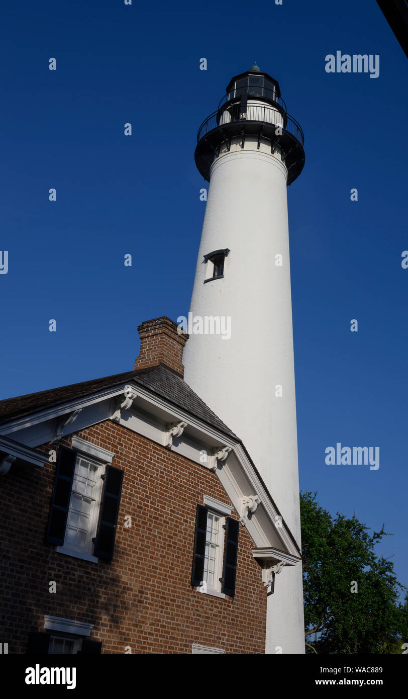 St simons island lighthouse hi-res stock photography and images - Alamy