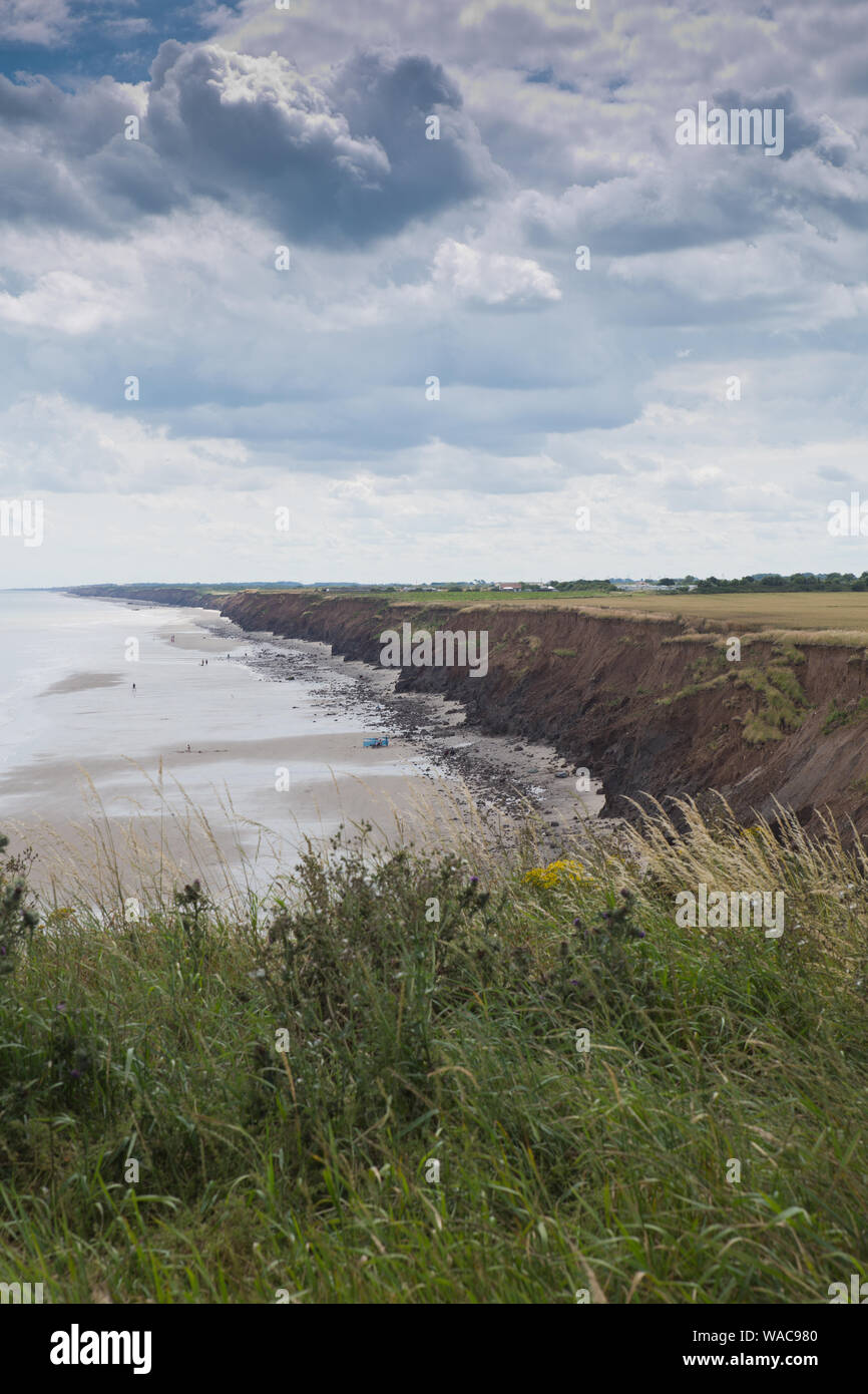 Mappleton sea defences hi-res stock photography and images - Alamy