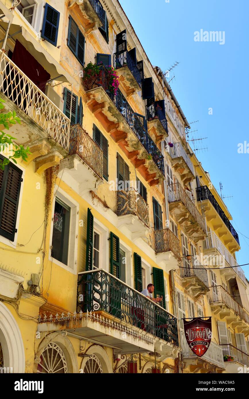 Corfu old town,architecture,buildings,unesco world heritage site,Corfu ...