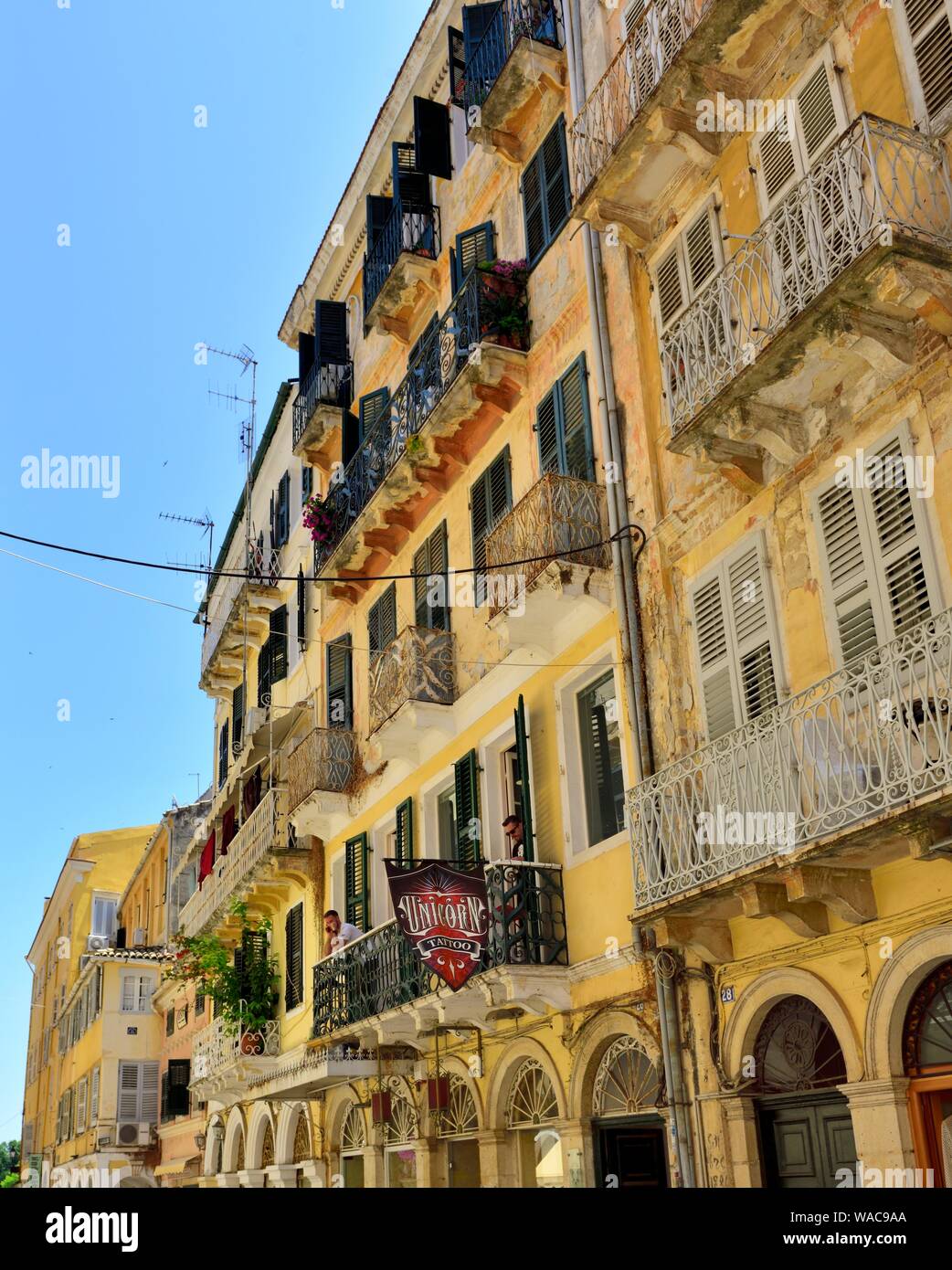 Corfu old town,architecture,buildings,unesco world heritage site,Corfu ...