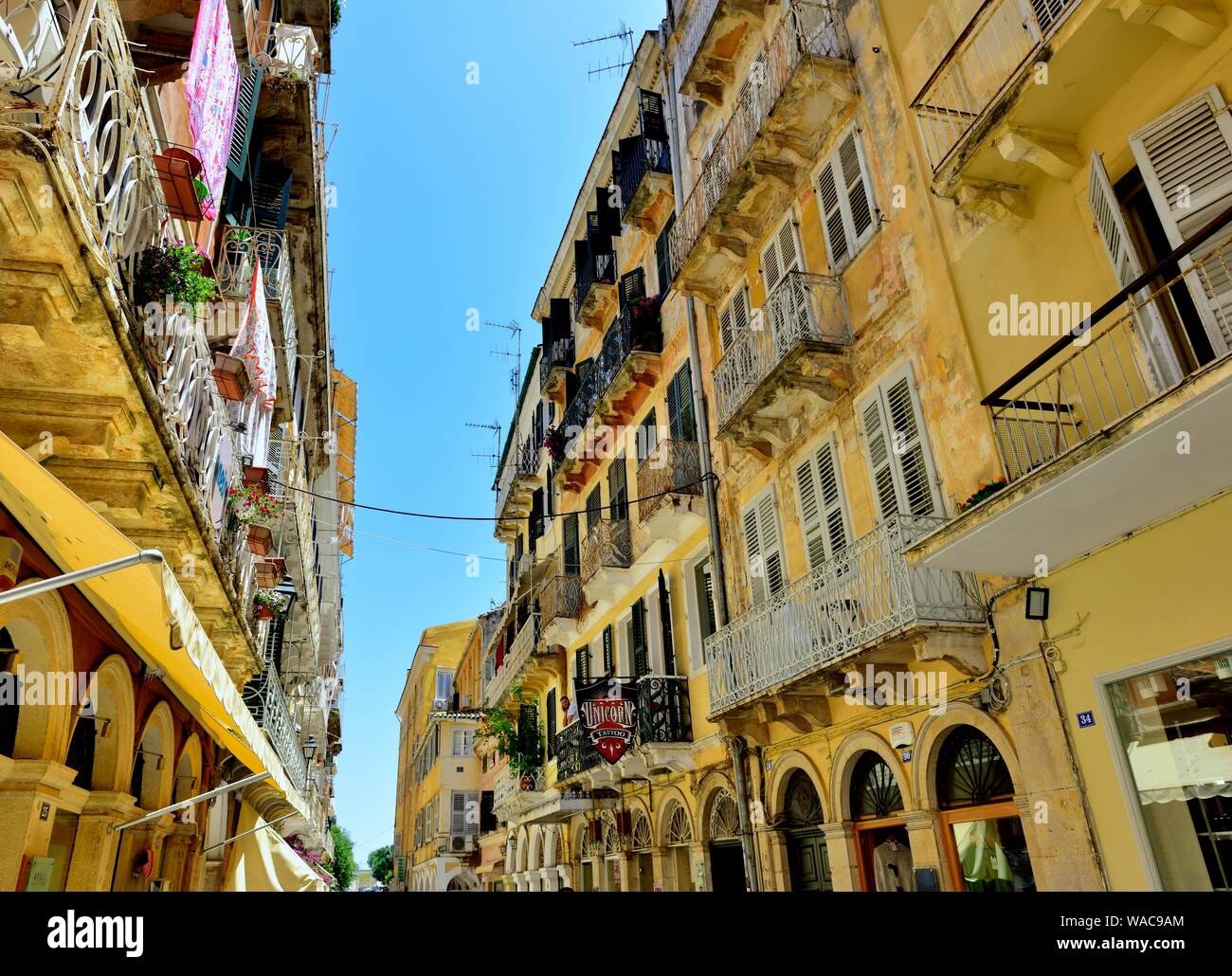 Corfu old town,architecture,buildings,unesco world heritage site,Corfu ...