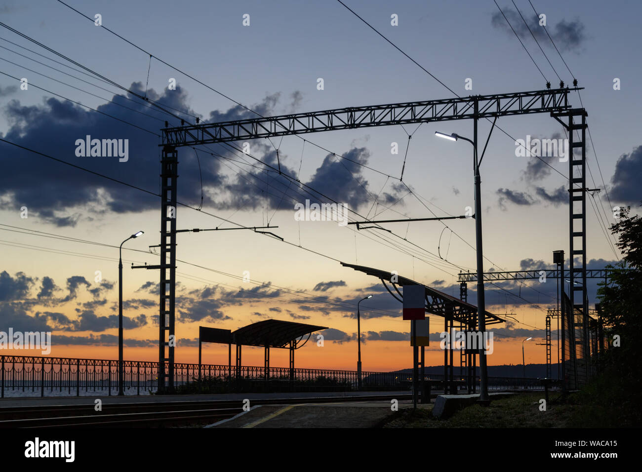 Public transport without people hi-res stock photography and images - Alamy