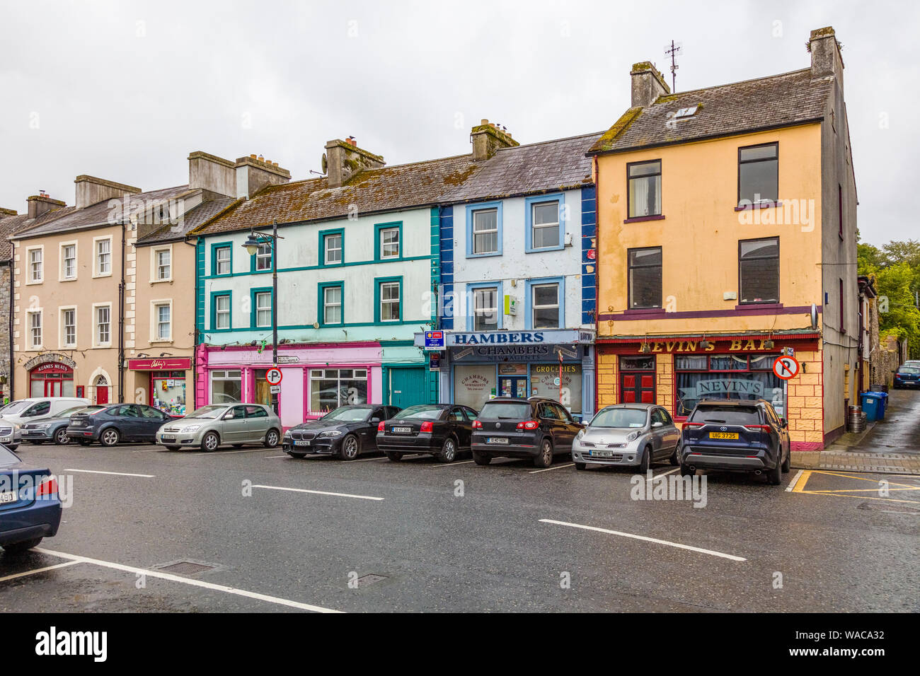 Village of Newport in County Mayo in northwestern Ireland Stock Photo ...