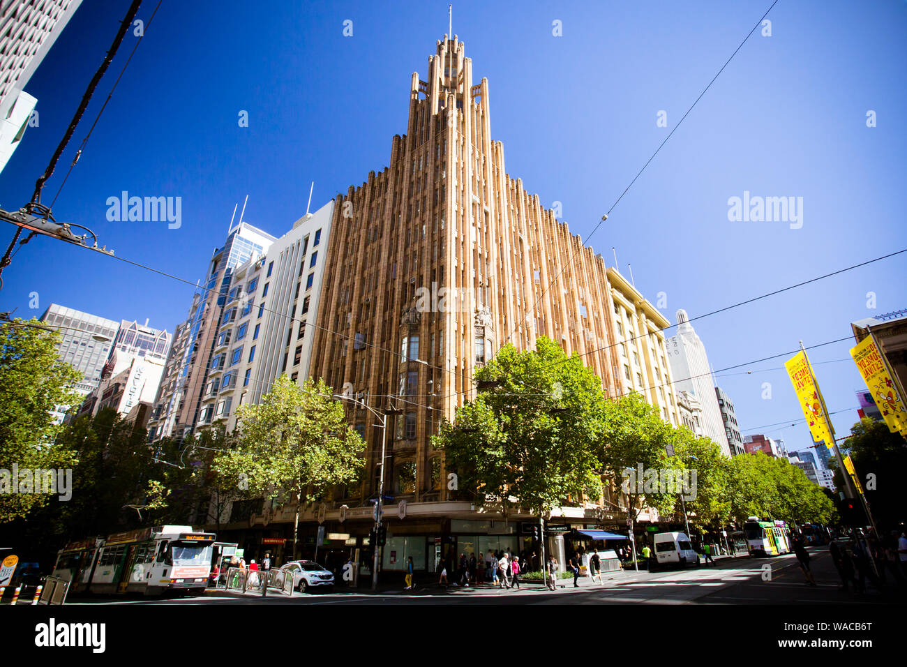 Manchester Unity Building Stock Photo - Alamy