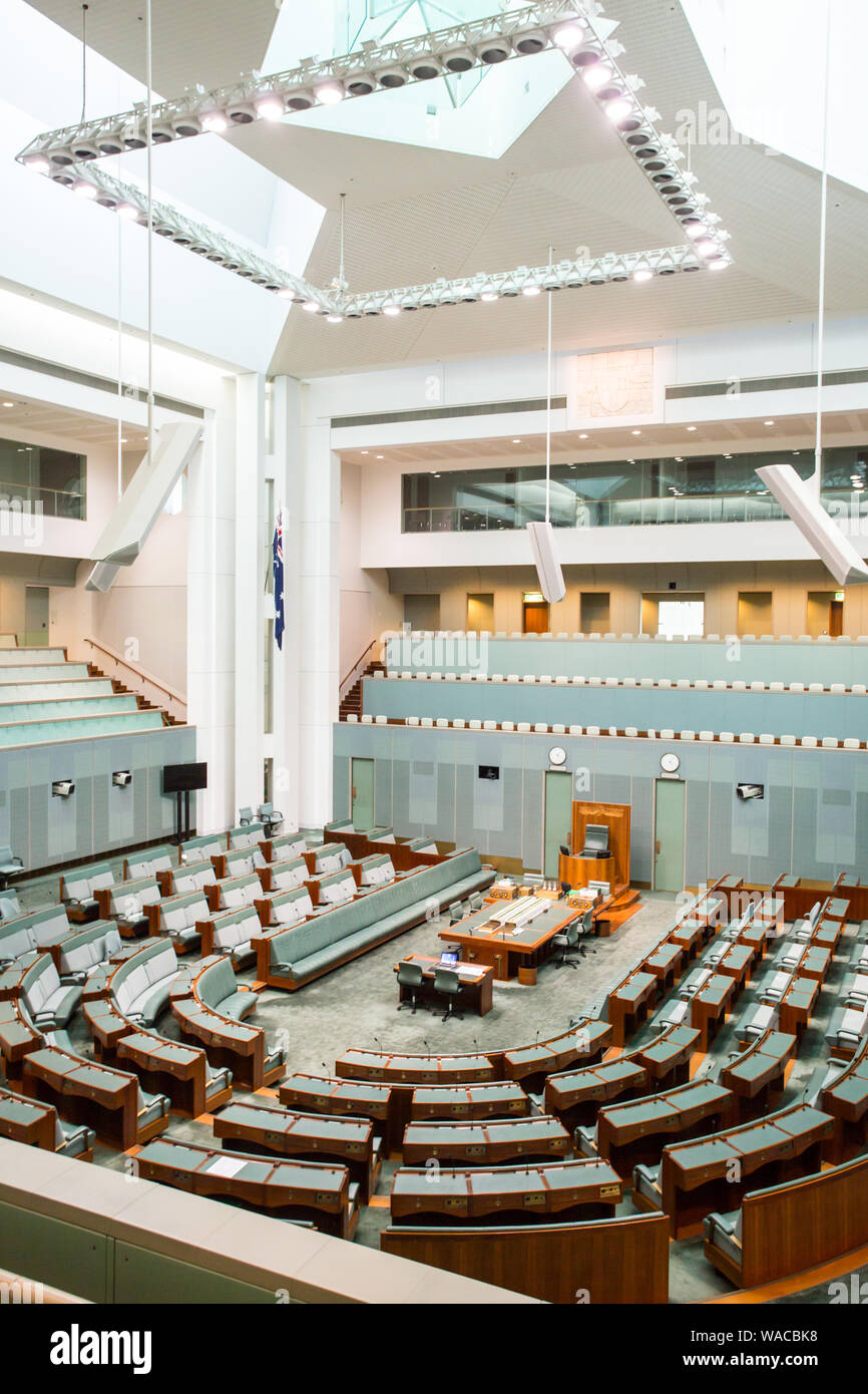 Australian parliament empty hi-res stock photography and images - Alamy
