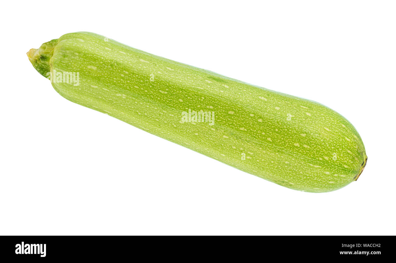 ripe vegetable marrow squash cutout on white background Stock Photo - Alamy