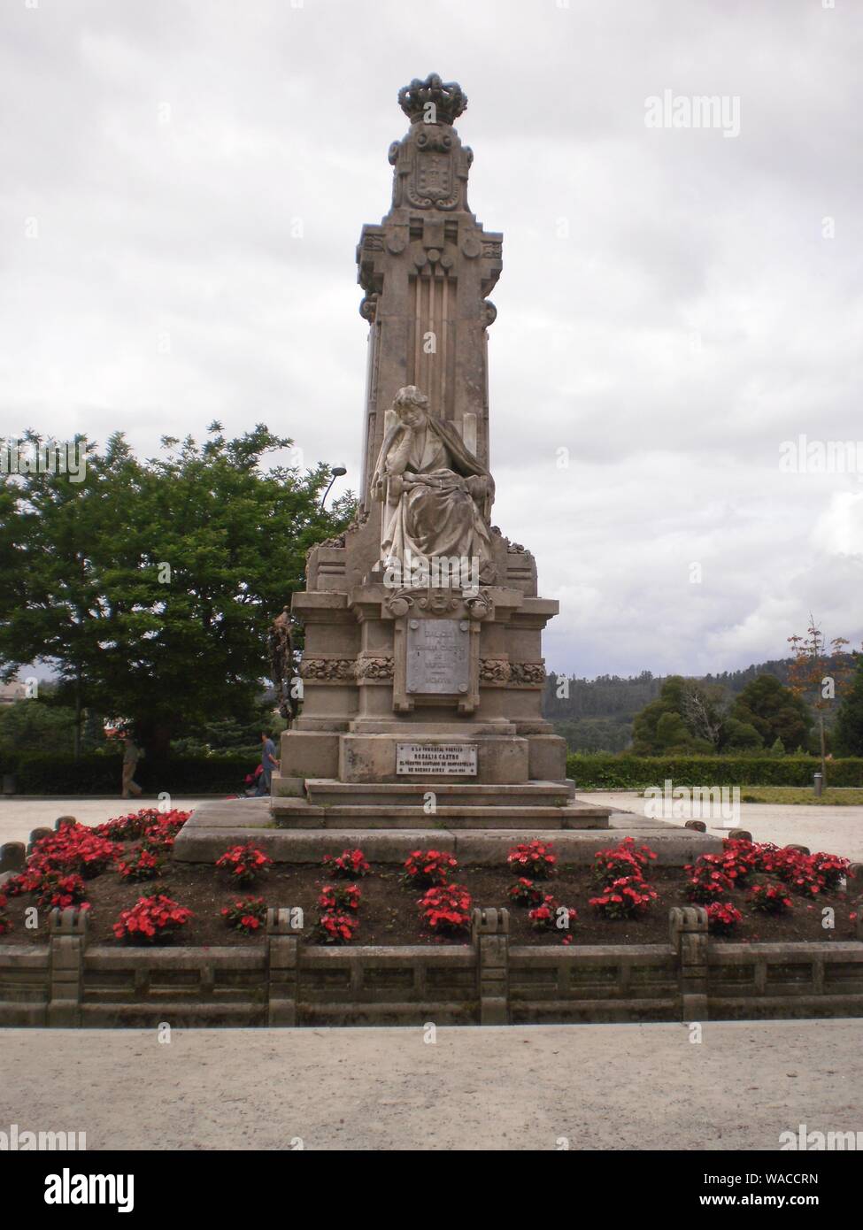 Rosalía de castro statue hi-res stock photography and images - Alamy