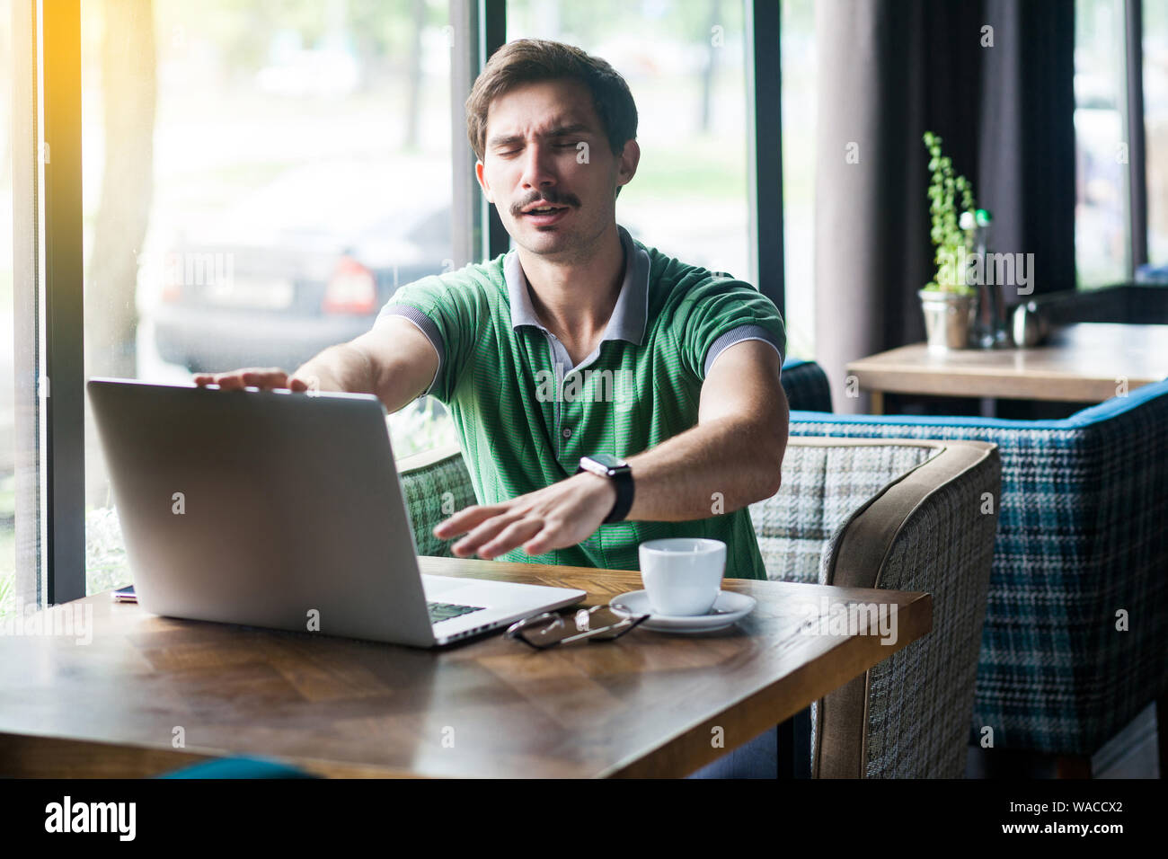 Computer for blind people hi-res stock photography and images - Alamy