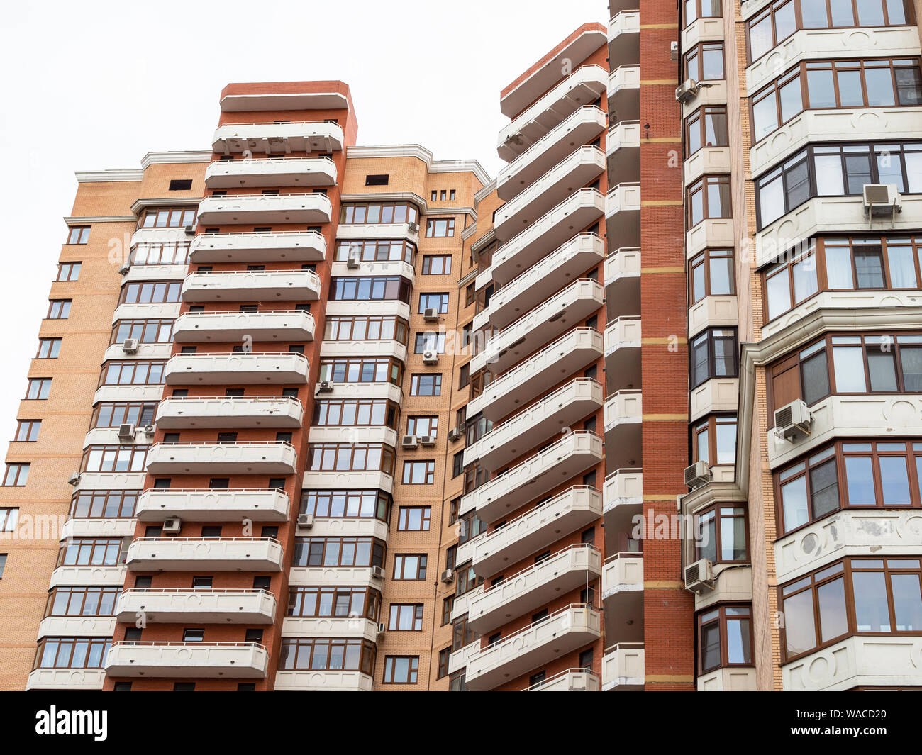 urban multi-storey residential building in Moscow city Stock Photo - Alamy