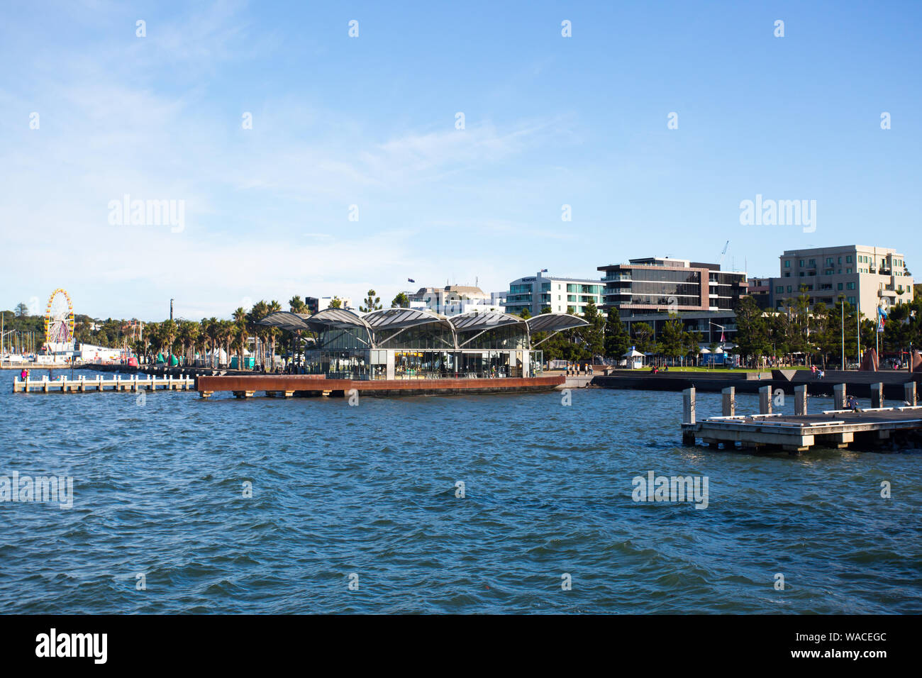 Geelong Waterfront in Summer Stock Photo - Alamy
