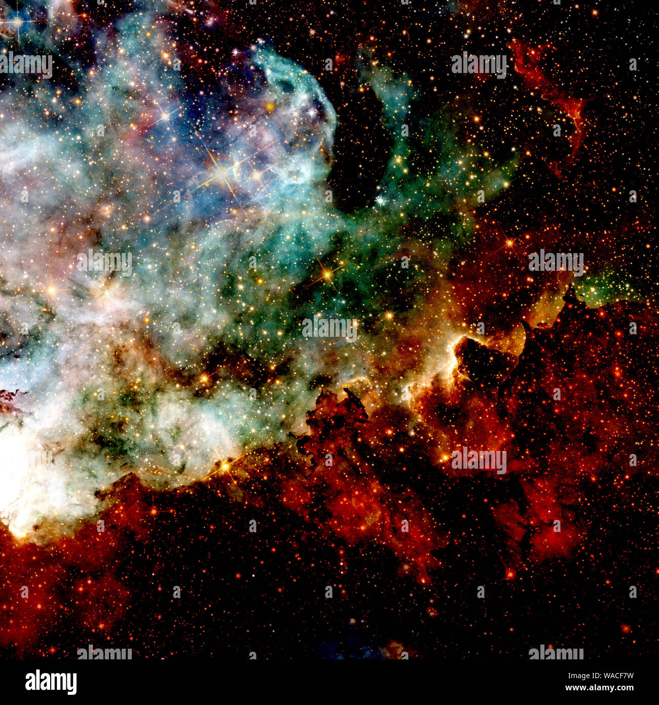 Cosmos. Abstract space wallpaper. Elements of this image furnished by ...