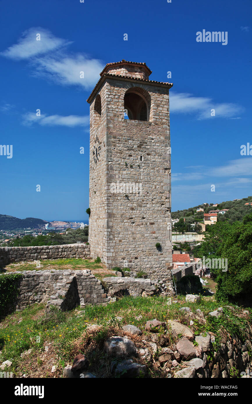Ancient ruins of Stari Bar, Montenegro Stock Photo - Alamy