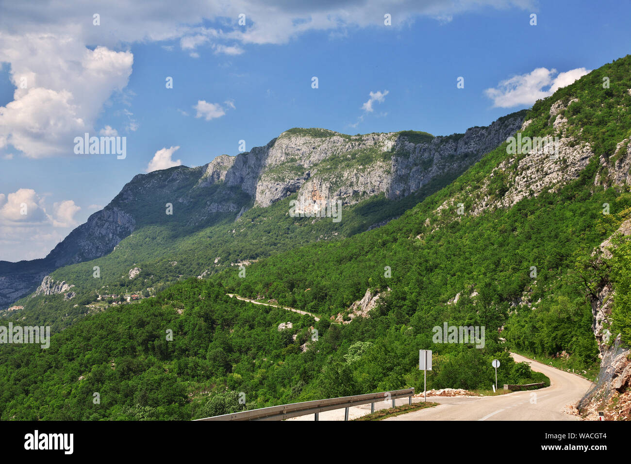 Summer mountains valleys montenegro hi-res stock photography and images ...