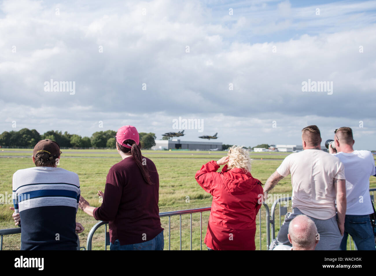 Breitling jet team display at airshow (EDITORIAL USE ONLY Stock Photo ...
