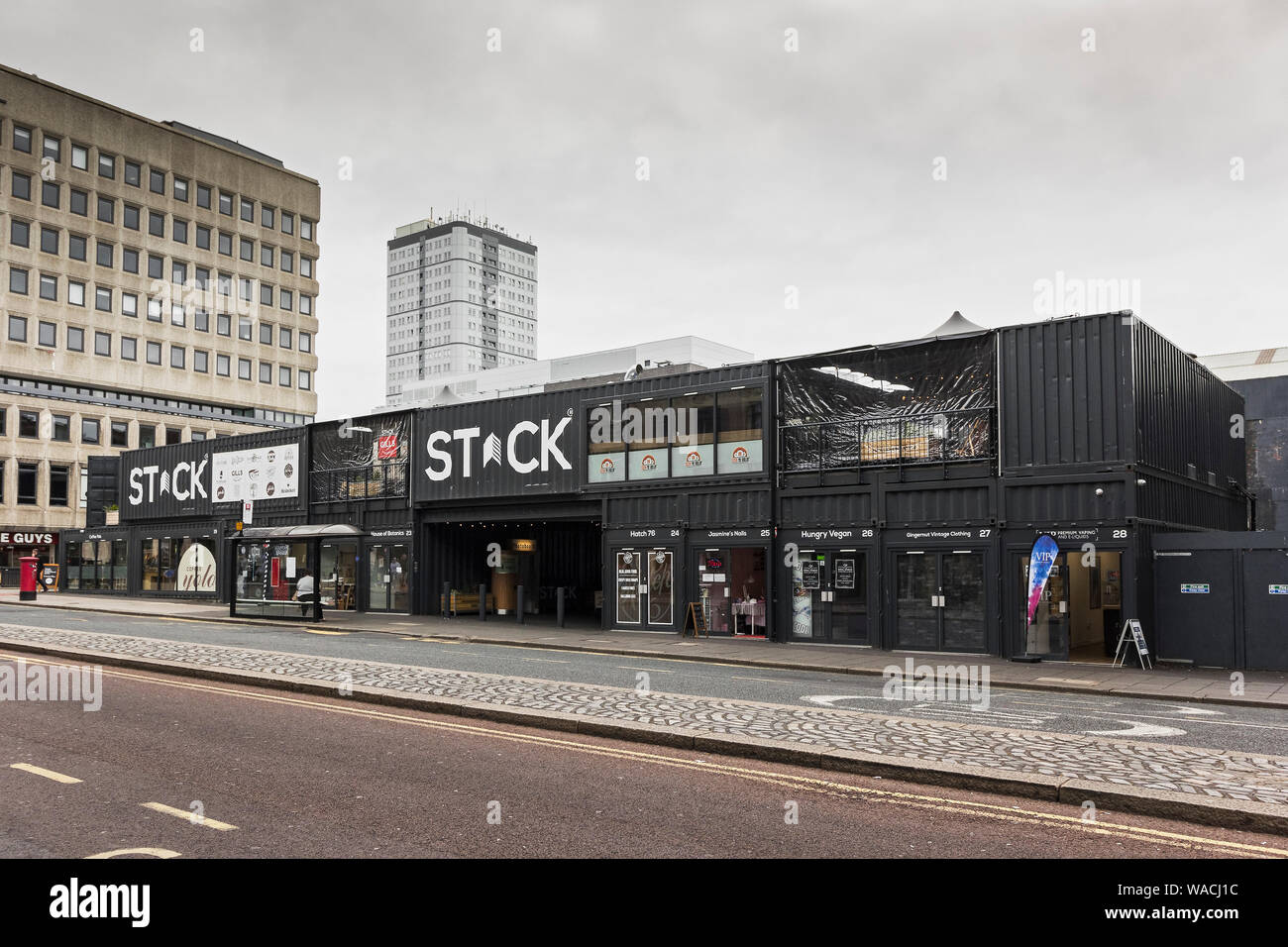 Shipping container village hi-res stock photography and images - Alamy