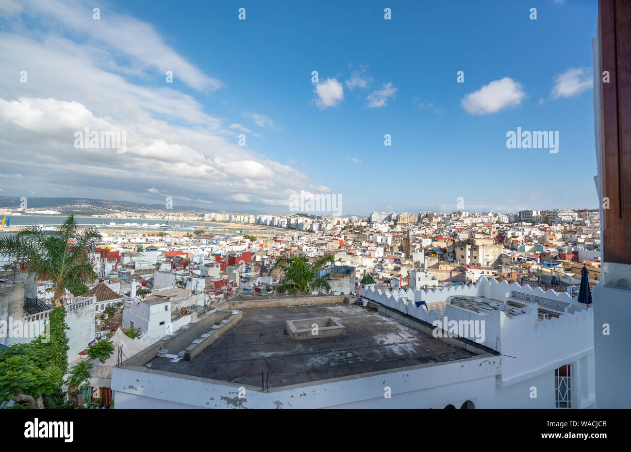 Panorama of Tangier, Morocco Stock Photo - Alamy