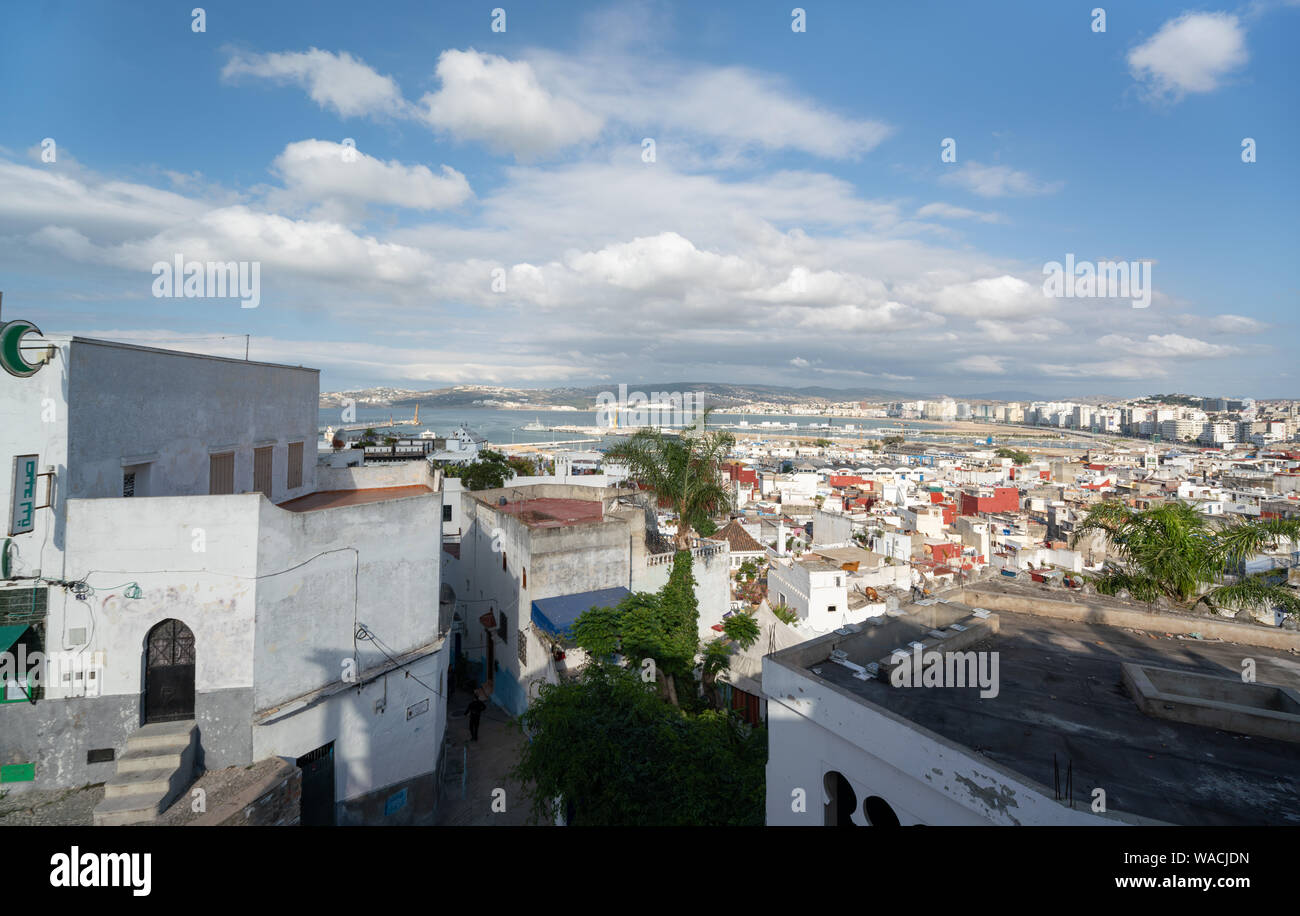 Panorama of Tangier, Morocco Stock Photo - Alamy