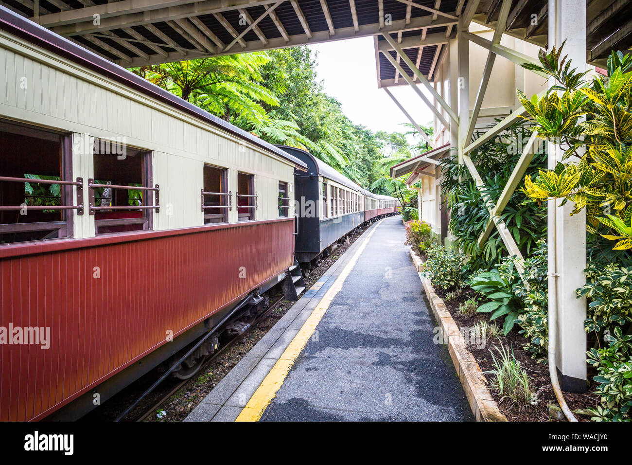 Kuranda train hi-res stock photography and images - Alamy