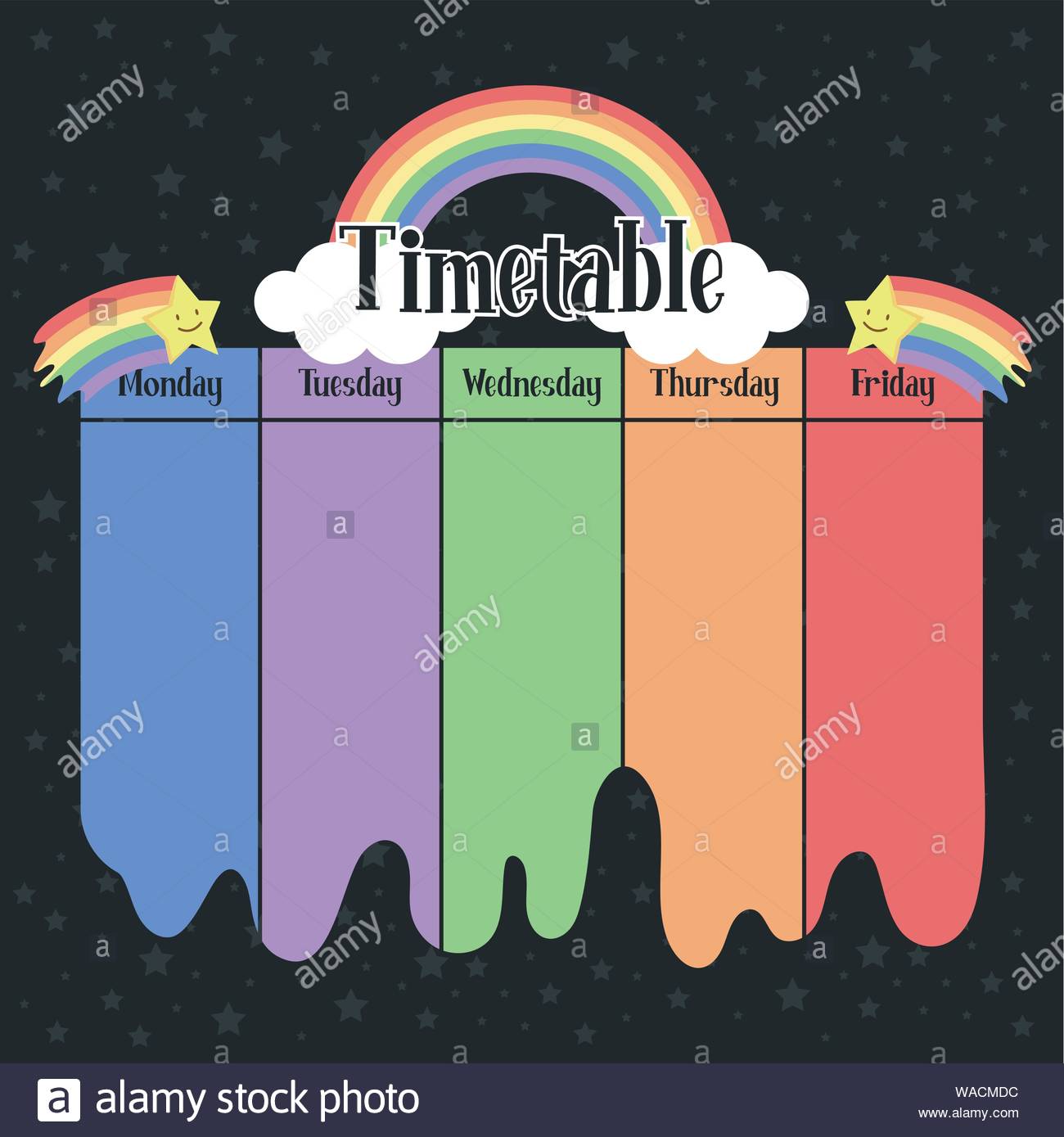 School Timetable Stock Photos & School Timetable Stock Images - Alamy