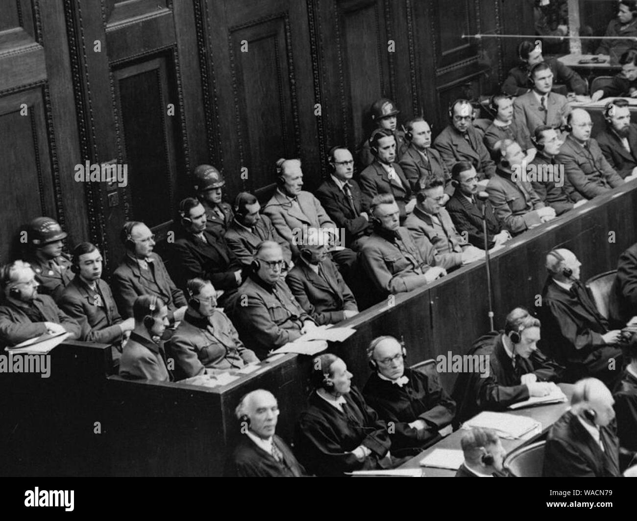 Nuremberg 1946 trial hi-res stock photography and images - Alamy