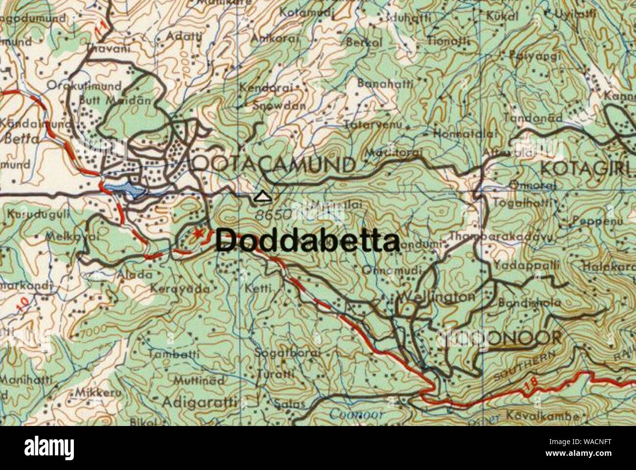 Doddabetta peak hi-res stock photography and images - Alamy