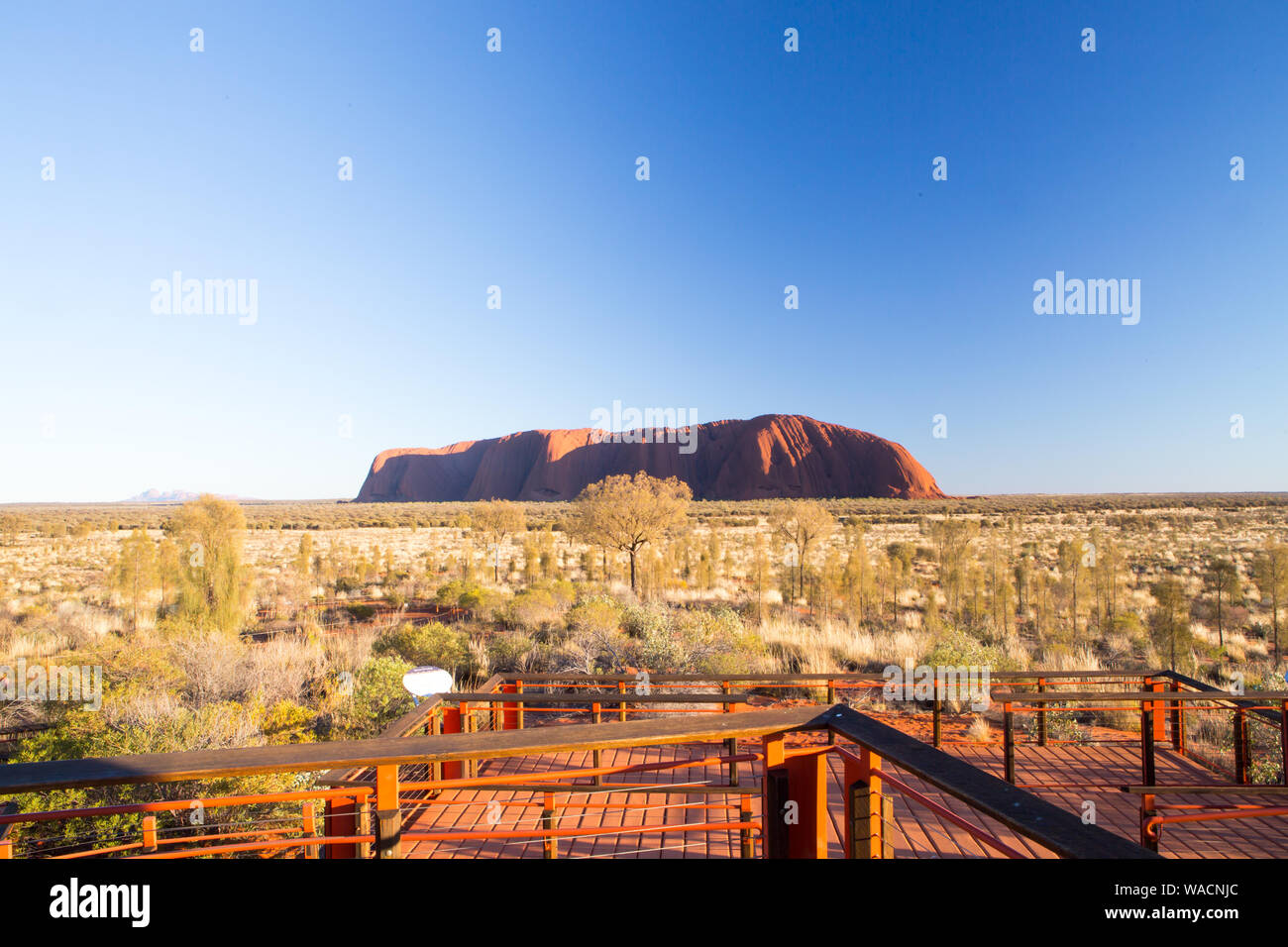 Uluru at Sunrise Stock Photo - Alamy