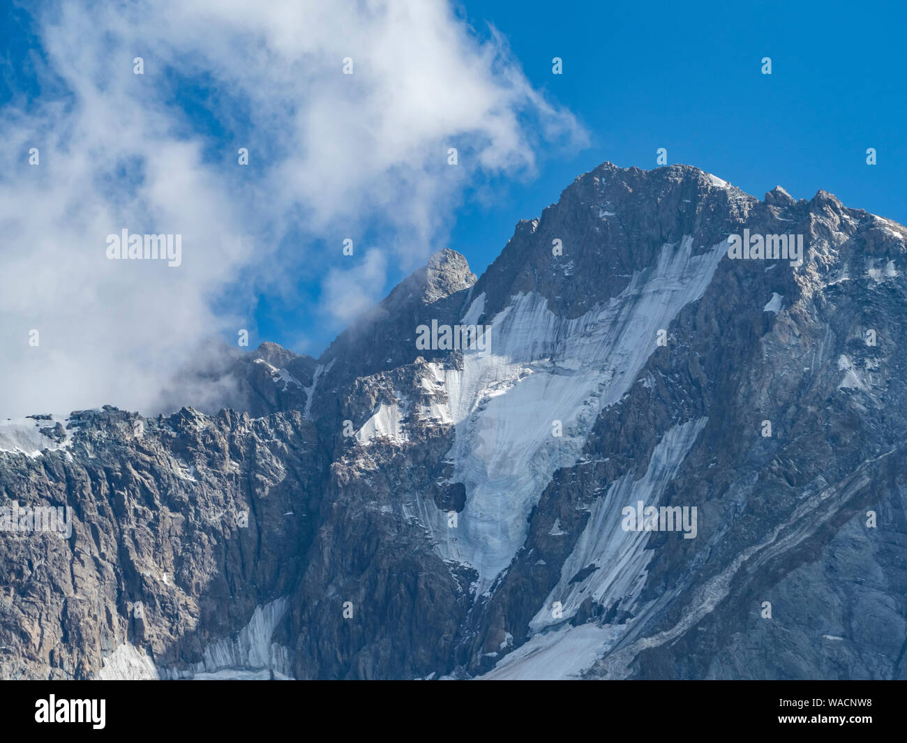 Mount disgrazia and his glacier hi-res stock photography and images - Alamy