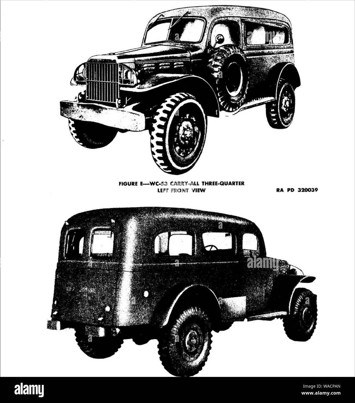 Dodge WC-53 CarryAll from TM9-808 Stock Photo - Alamy