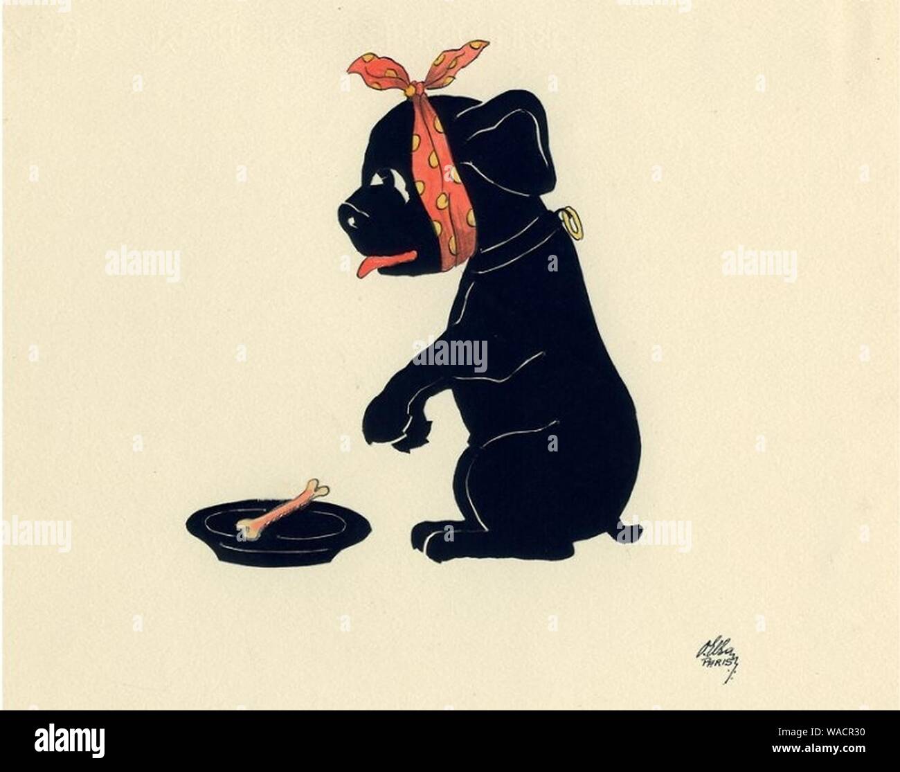 Dog with toothache Stock Photo - Alamy