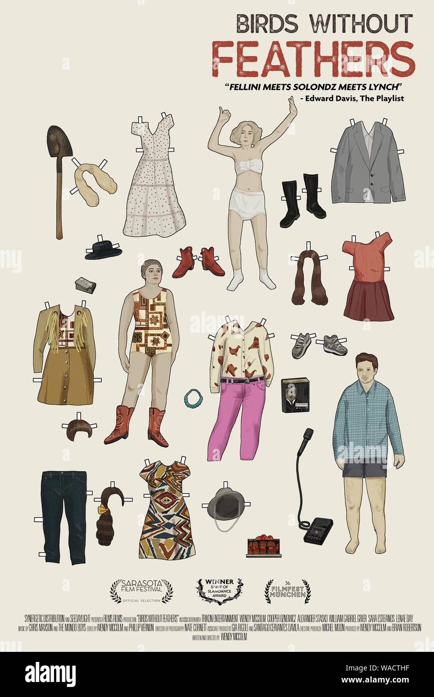 BIRDS WITHOUT FEATHERS, US poster, from top: Wendy McColm, Lenae Day ...