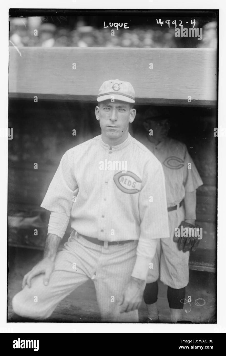 Dolf Luque, Cincinnati NL (baseball Stock Photo - Alamy