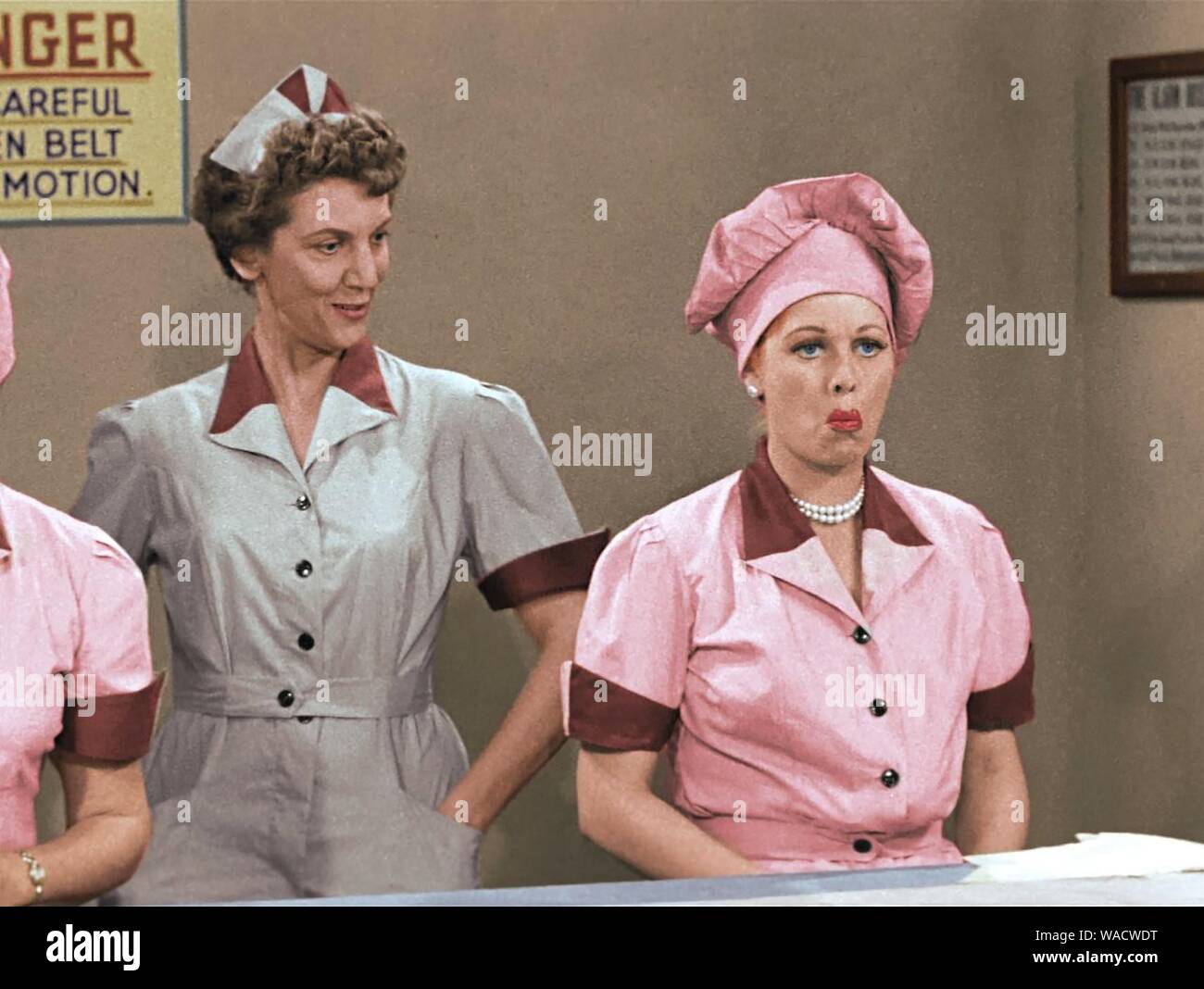 I LOVE LUCY: A COLORIZED CELEBRATION, from left: Elvia Allman, Lucille ...