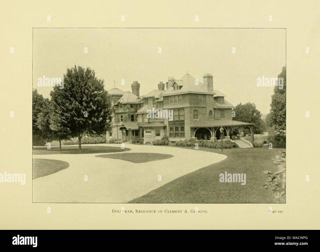 Dolobran from Hotchkin Rural Pennsylvania 1897 Stock Photo - Alamy